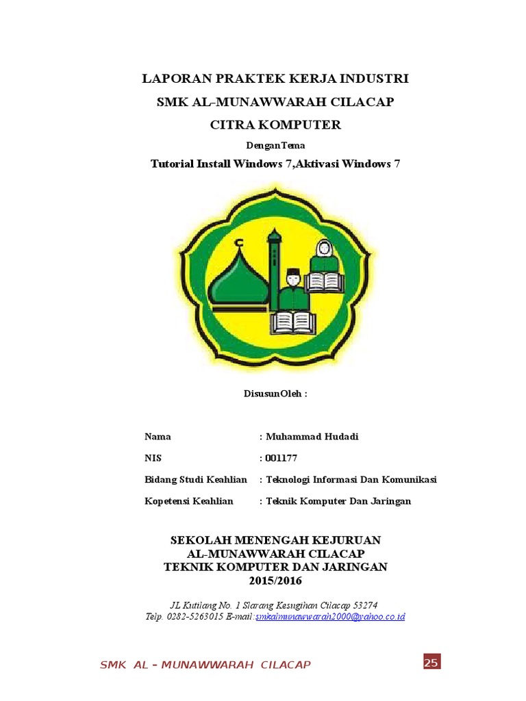 Contoh Laporan Prakerin TKJ Di Citra Komputer | PDF