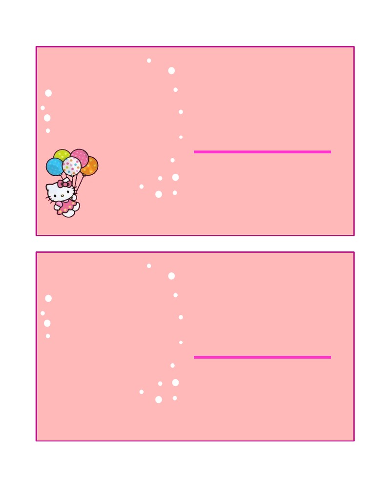 Baby Girl Announcement Invite | PDF