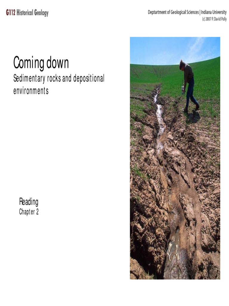 Lecture 6 - Sedimentary Rocks and Depositional Environments | PDF ...