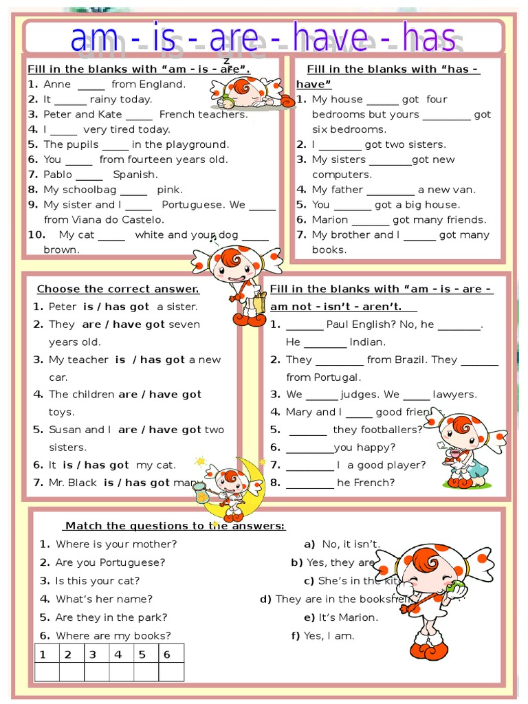 Verb Forms and Sentence Structure Exercises | PDF
