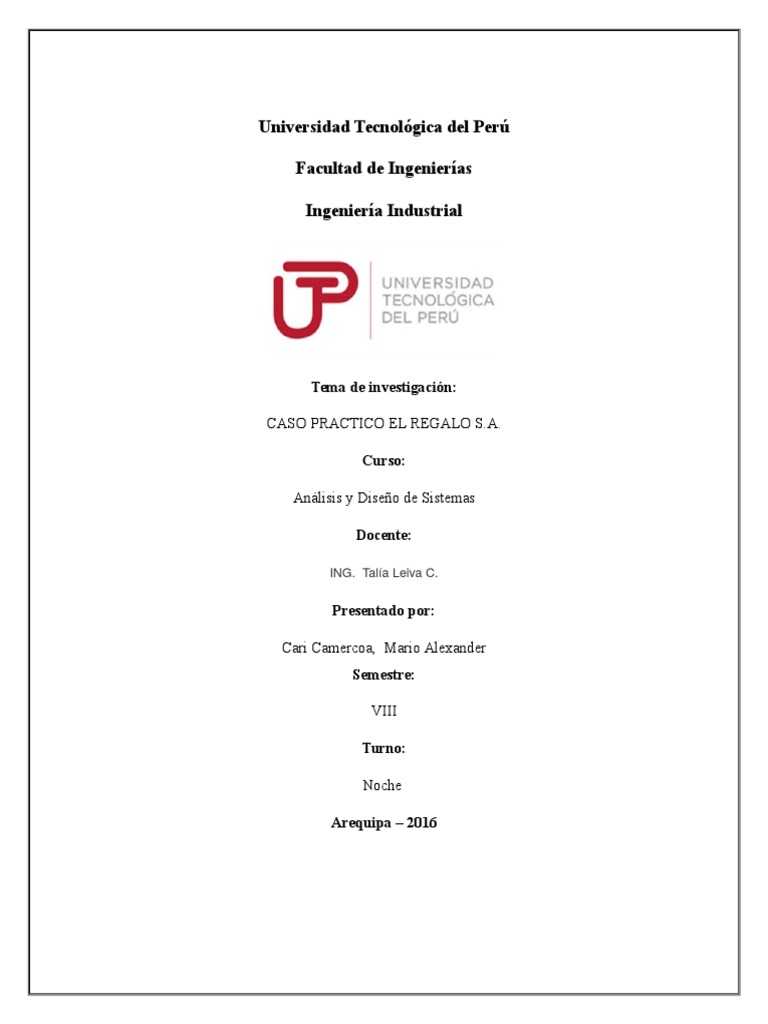 Caso Práctico | PDF | Ingeniería de software | Software