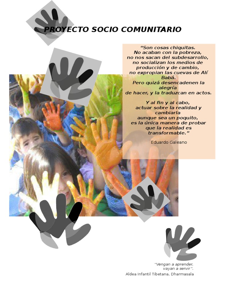 Proyecto Socio Comunitario Escolar | PDF | Comunidad | Evaluación