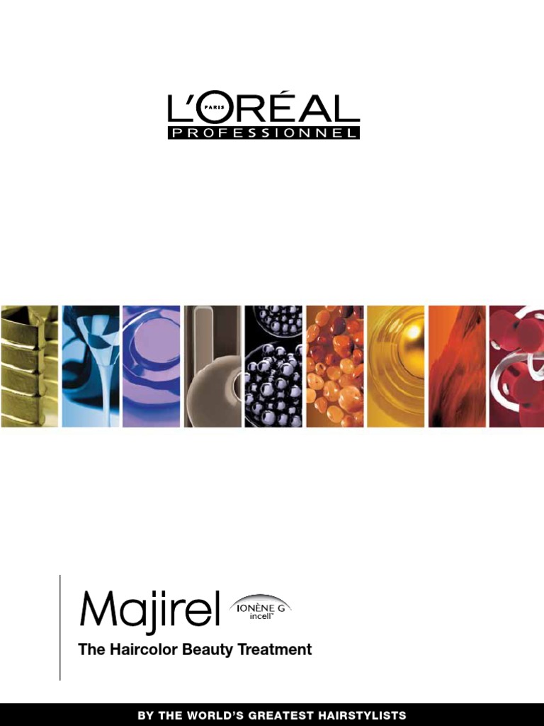 Majirel Paper Color Chart | PDF | Allergy | Blond