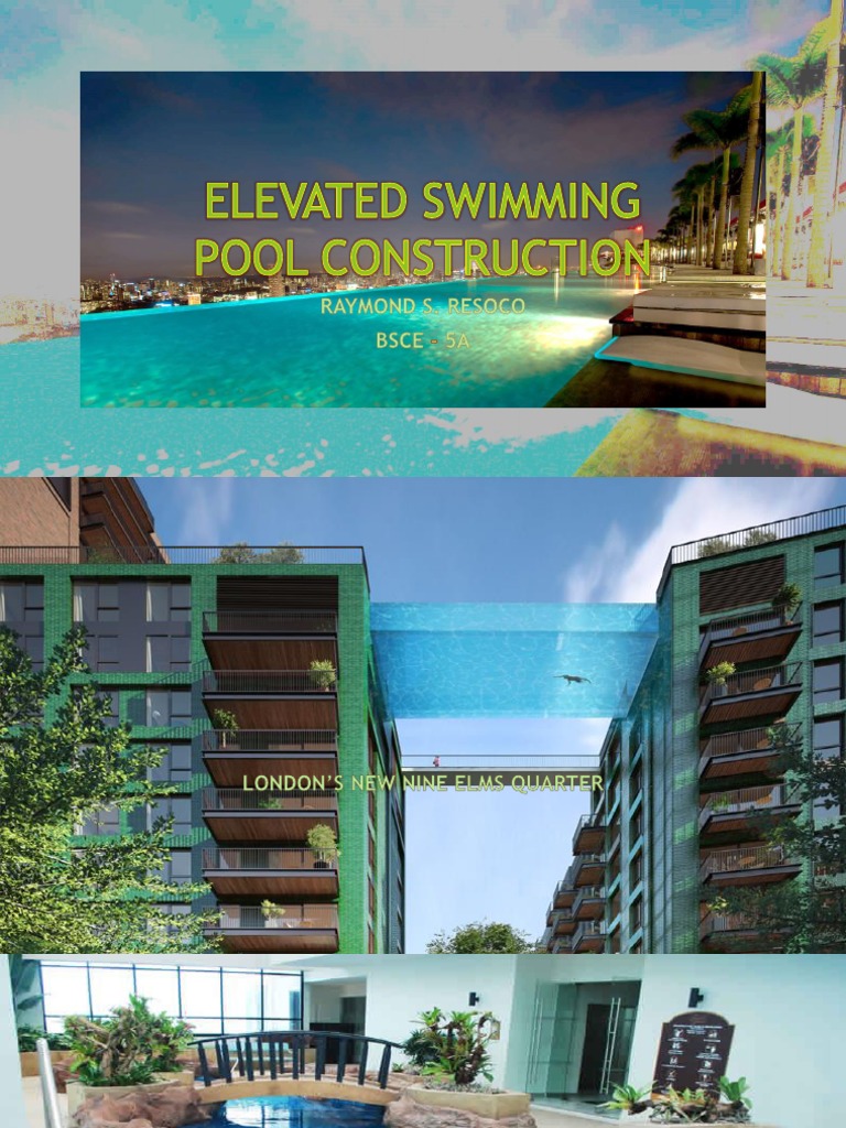 Elevated Swimming Pool Construction Guide | PDF | Building | Engineering