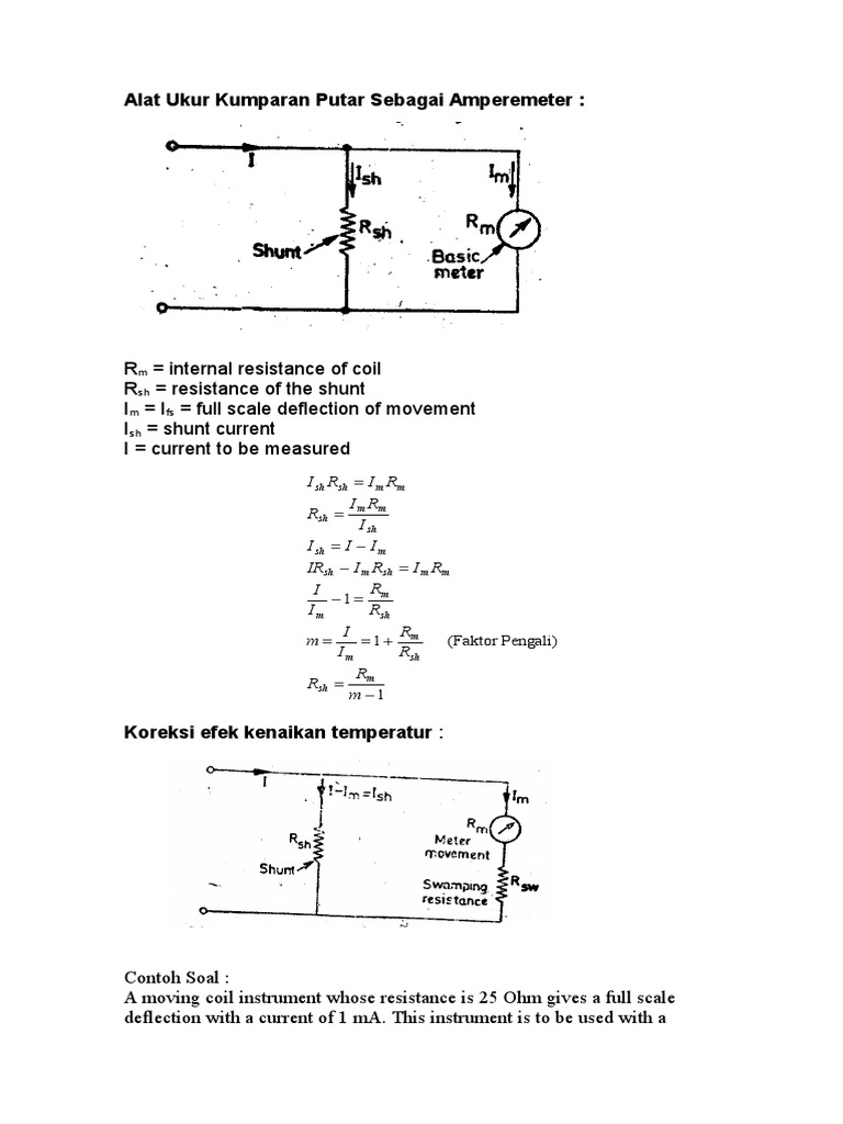 Pengukuran AU Kumparan Putar | PDF | Home & Garden | Science & Mathematics