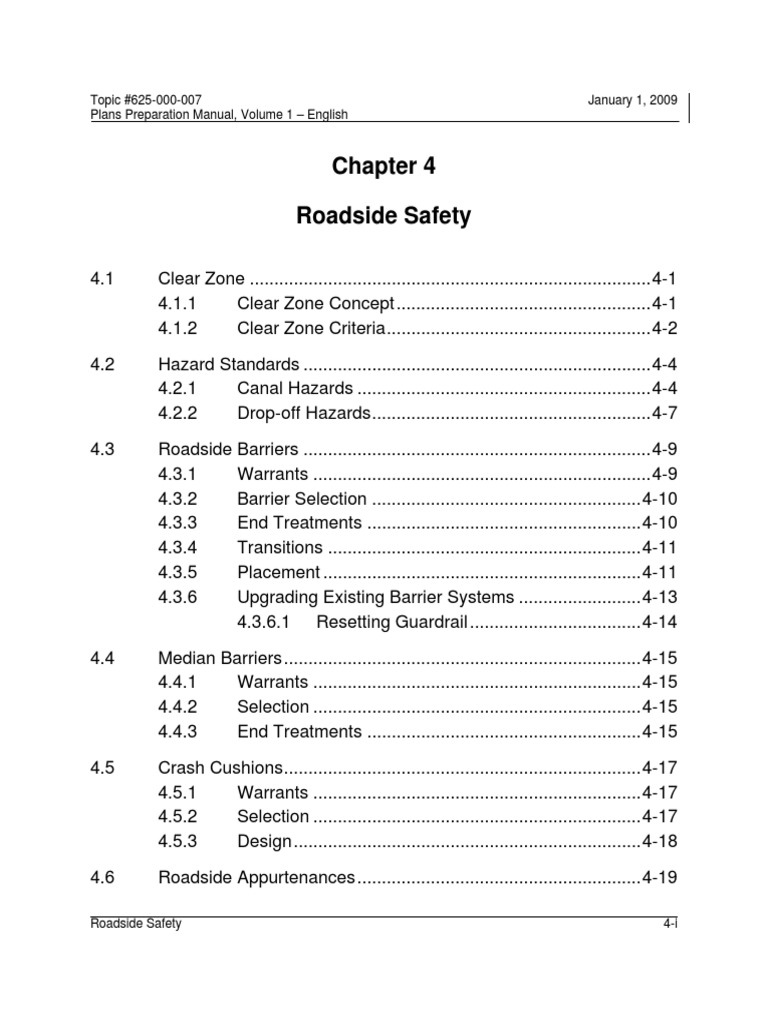 Roadside Safety Guidelines Manual | PDF | Road Infrastructure | Civil ...