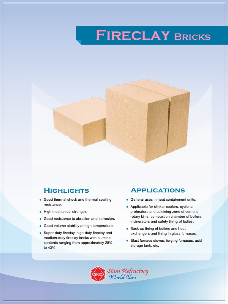 Fireclay: Bricks | PDF
