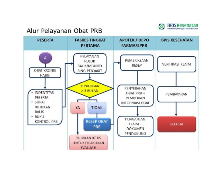 Alur Pelayanan Obat PRB | PDF