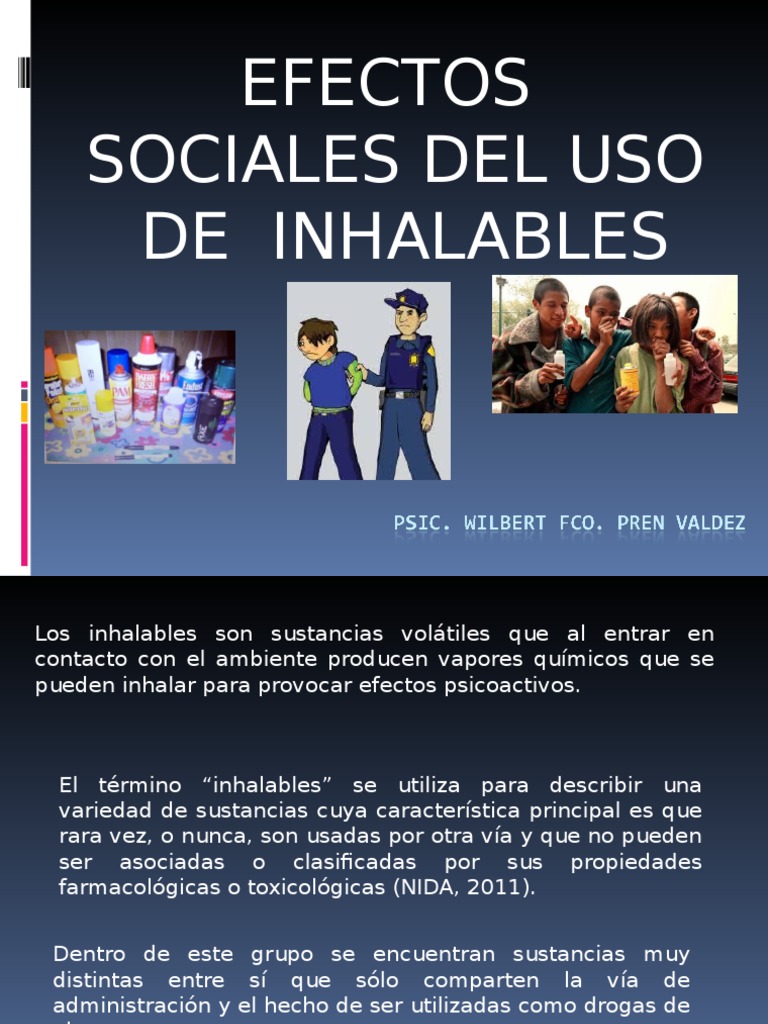 INHALABLES | PDF | Química | Medicina CLINICA