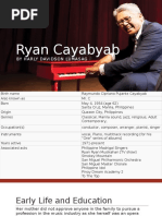 Ramon Pagayon Santos | PDF | Philippines | Performing Arts