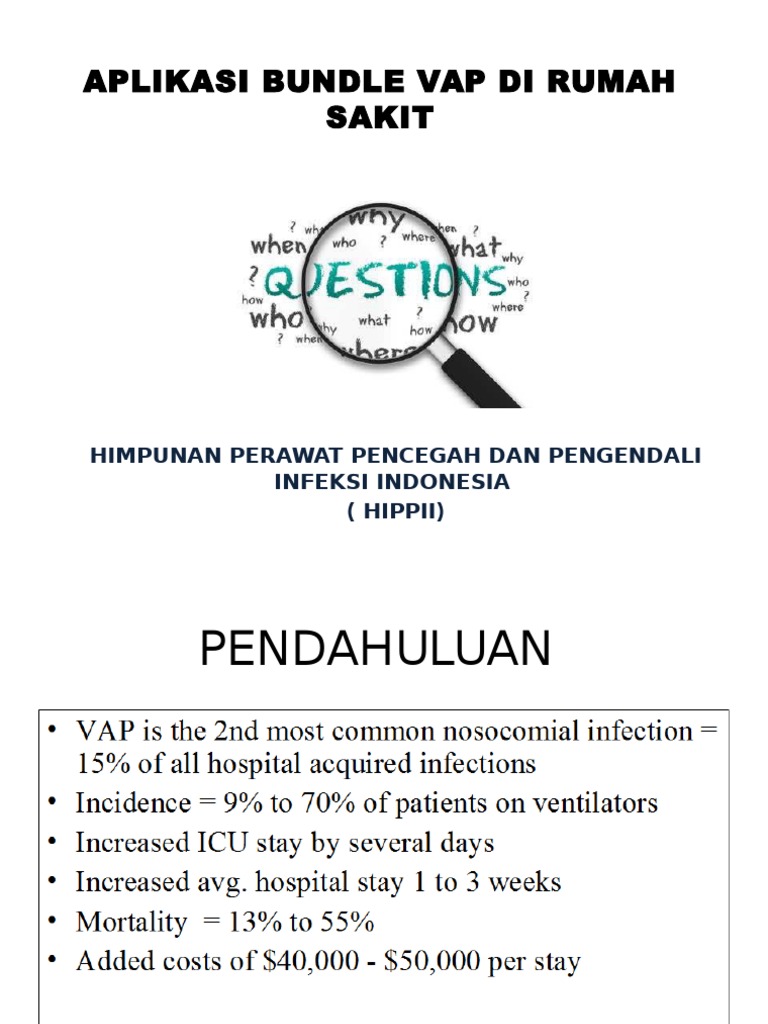 Aplikasi Bundle Vap Di Rumah Sakit | PDF