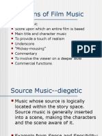 Film Music Terms Dictionary | PDF | Royalty Payment | Musical Compositions