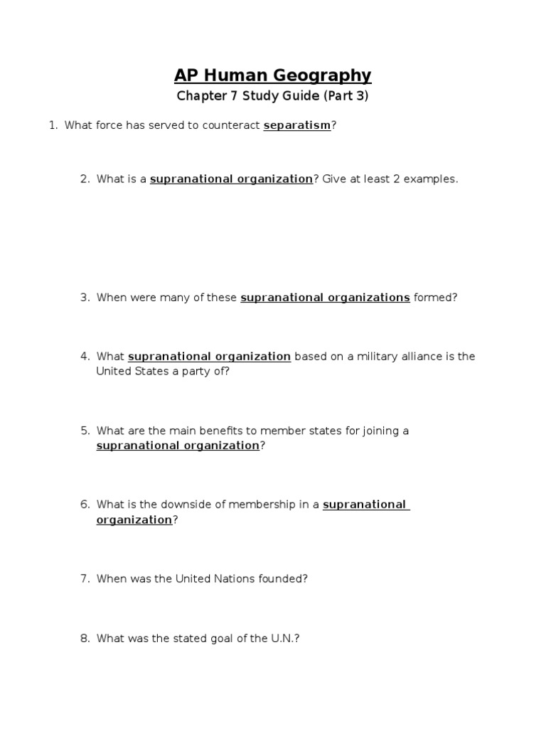 Greiner Ch. 7 Study Guide 3 | PDF
