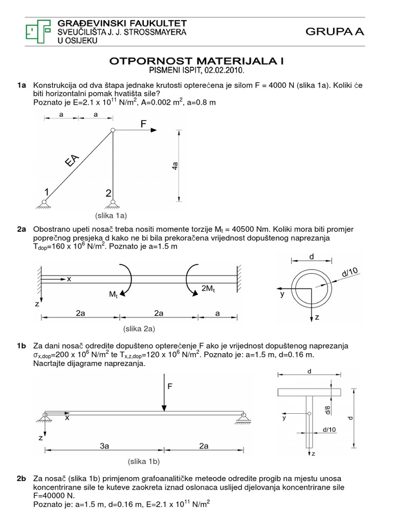 Ispitni Rok OM1 | PDF