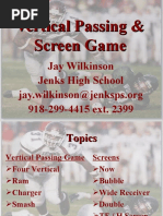 Trips Bunch Formation Pass Plays | PDF | Quarterback | Athletic Sports