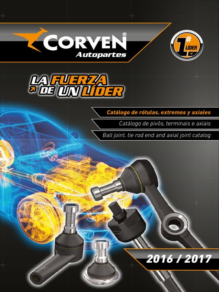 Catalogo Rotulas Extremos Axiales-2016-2017 PDF | PDF | Vehículos de ...