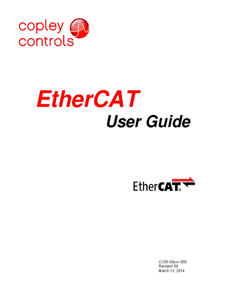 BECKHOFF - TC2 TC3 - EtherCat User Guide | PDF | Network Interface ...
