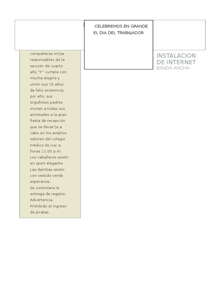 Instalacion de Internet | Descargar gratis PDF | Internet | Informática ...