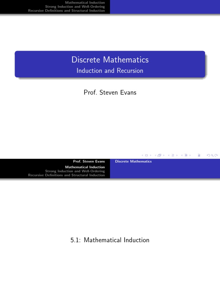 Discrete Mathematics: Induction and Recursion | PDF | Mathematical ...