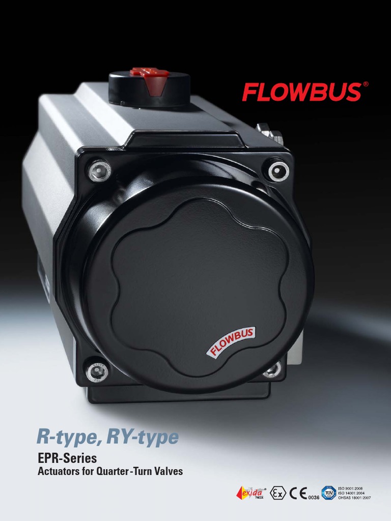 EPR Series Catalogue | Actuator | Valve