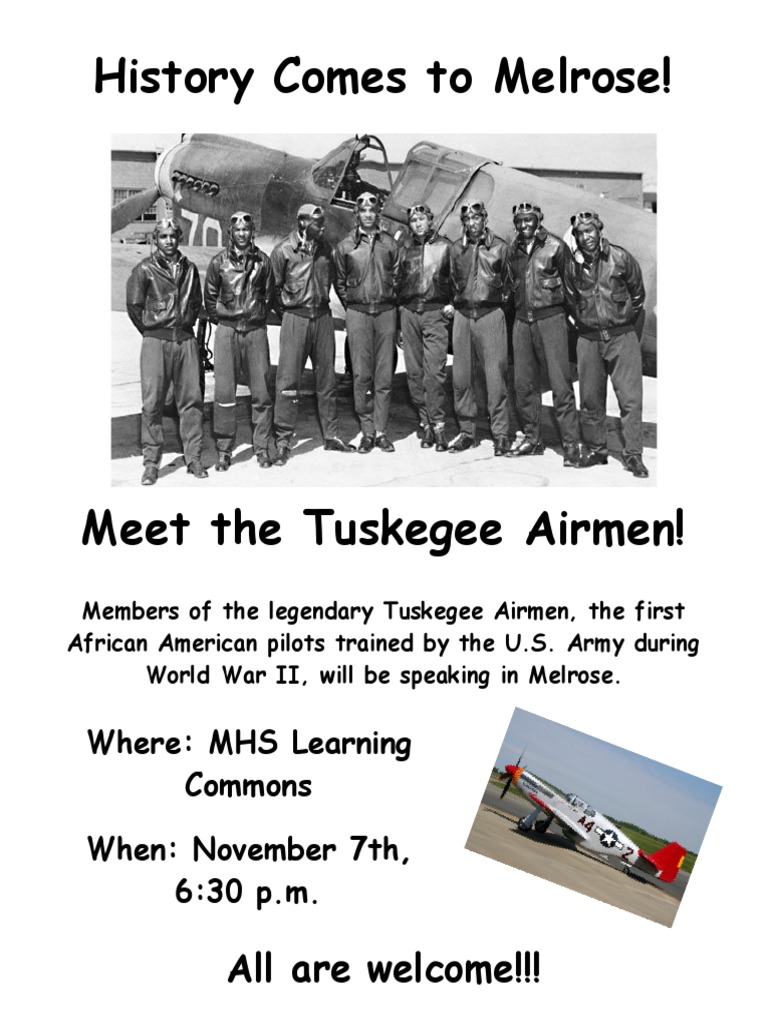 Tuskegee Airmen Poster 2 | PDF