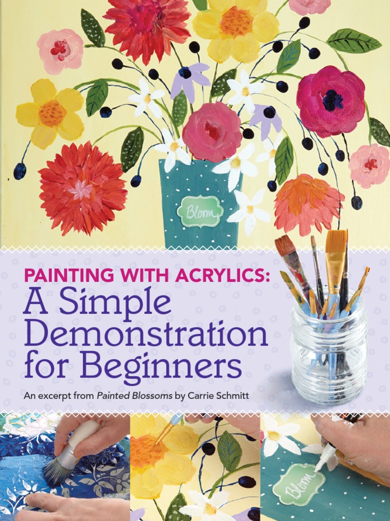 Beginner's Guide to Acrylic Painting | PDF | Paintings | Color