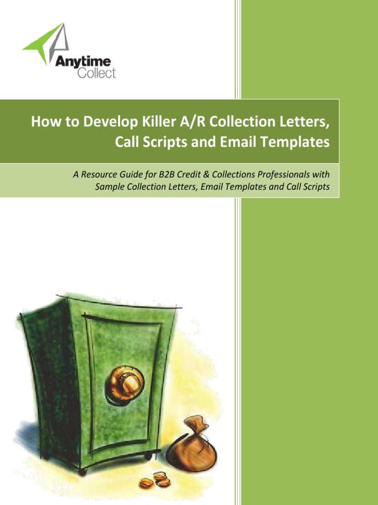 CollectionLetterTemplatesandCallScriptsWhitePaper PDF | PDF | Invoice ...
