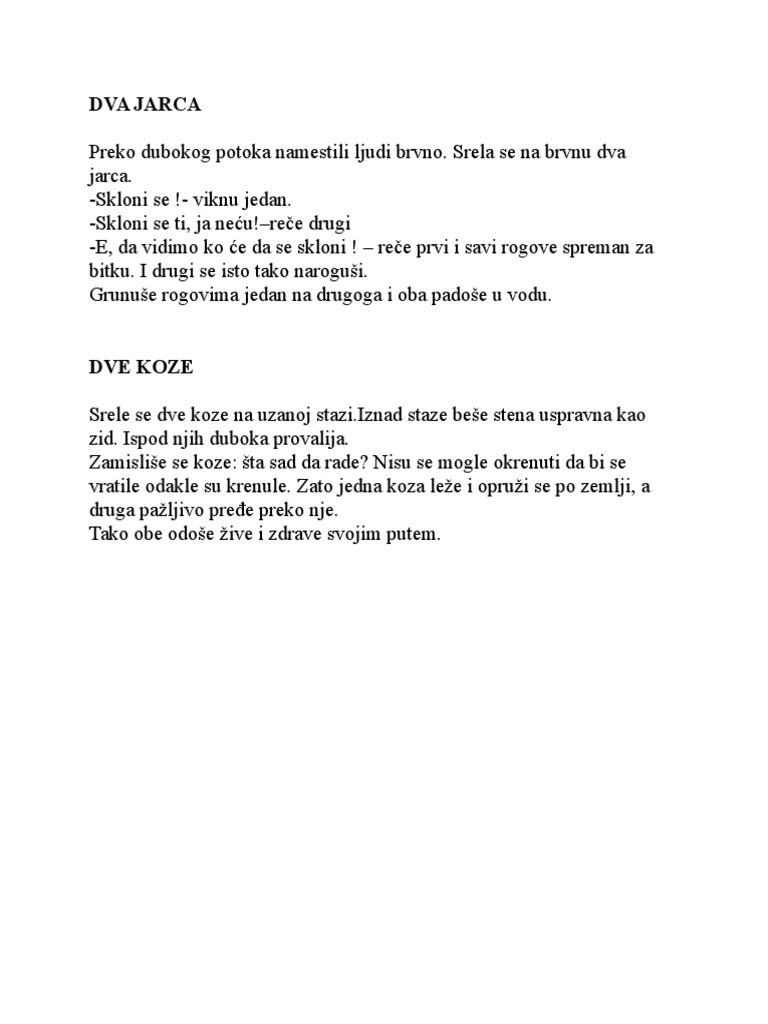 Dva Jarca | PDF