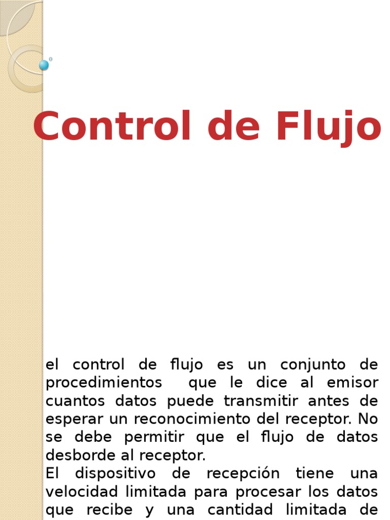 Control de Flujo | PDF