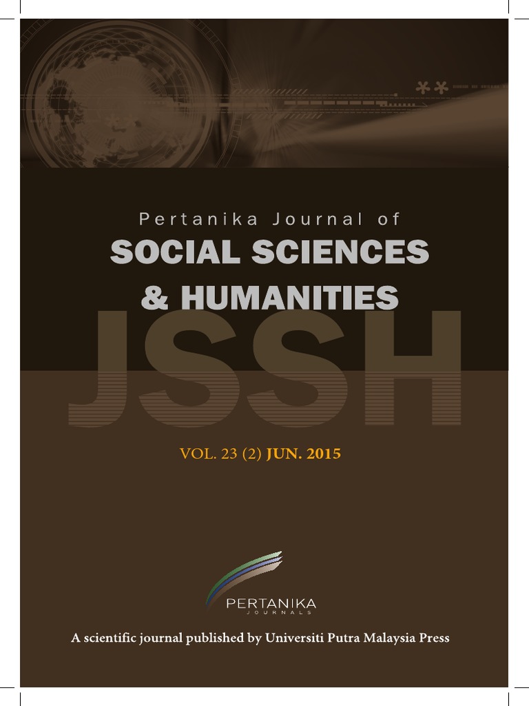 JSSH Vol. 23 (2) Jun. 2015 (View Full Journal) | PDF | Economic ...