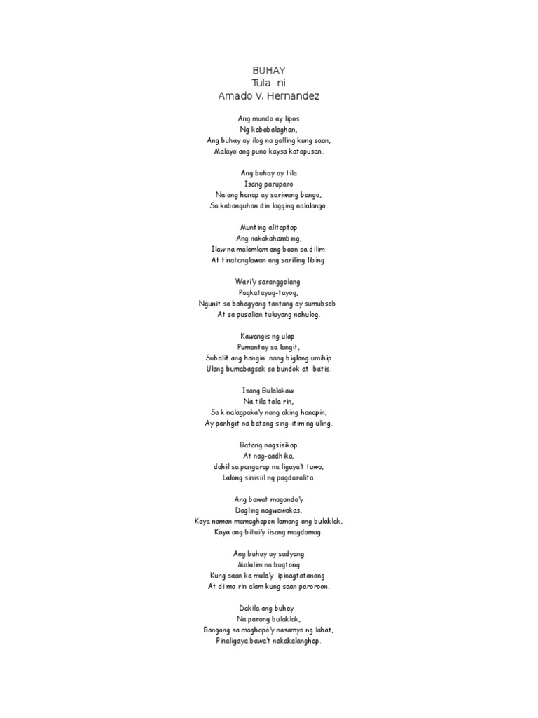 BUHAY | PDF