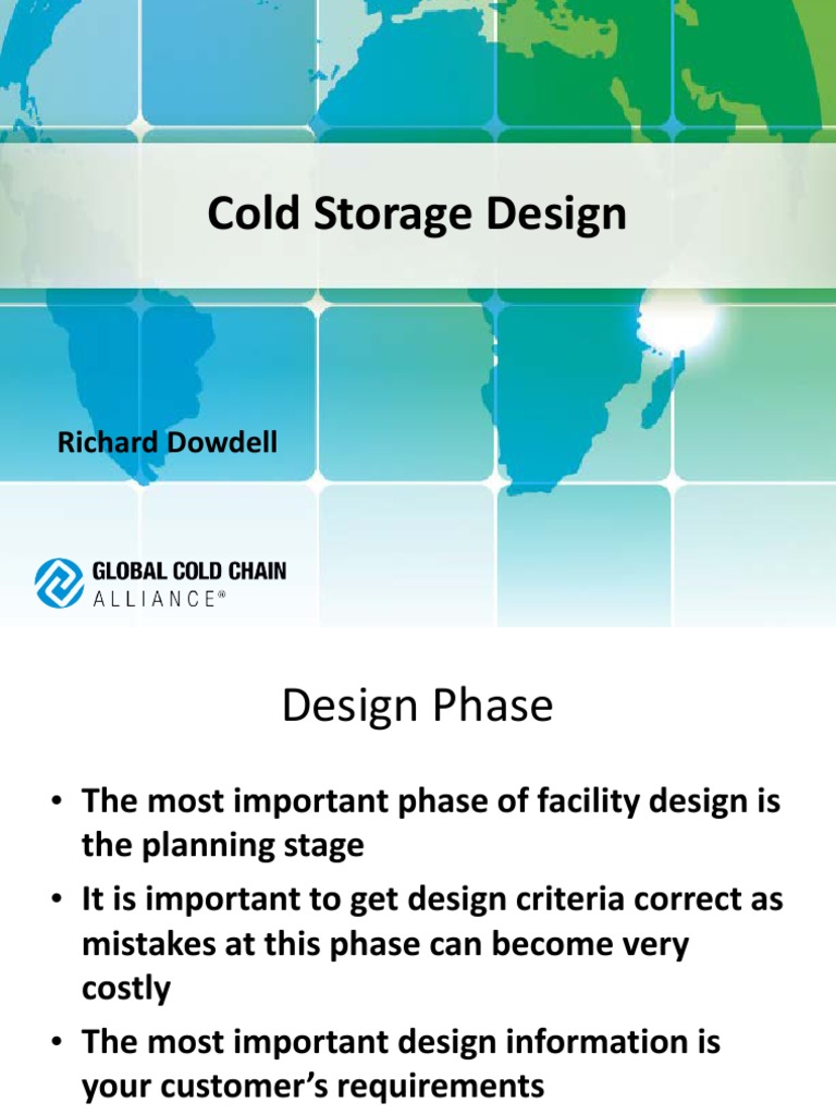 Dowdell Cold Storage Design PDF | PDF