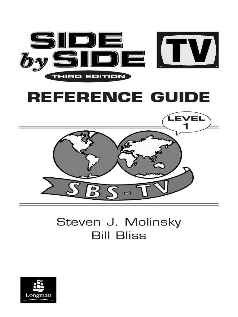 Side by Side TV Reference Guide | PDF | Grammatical Tense | Television