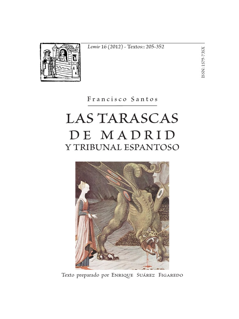 03 Tarascas Madrid | PDF | Demonios | Madrid