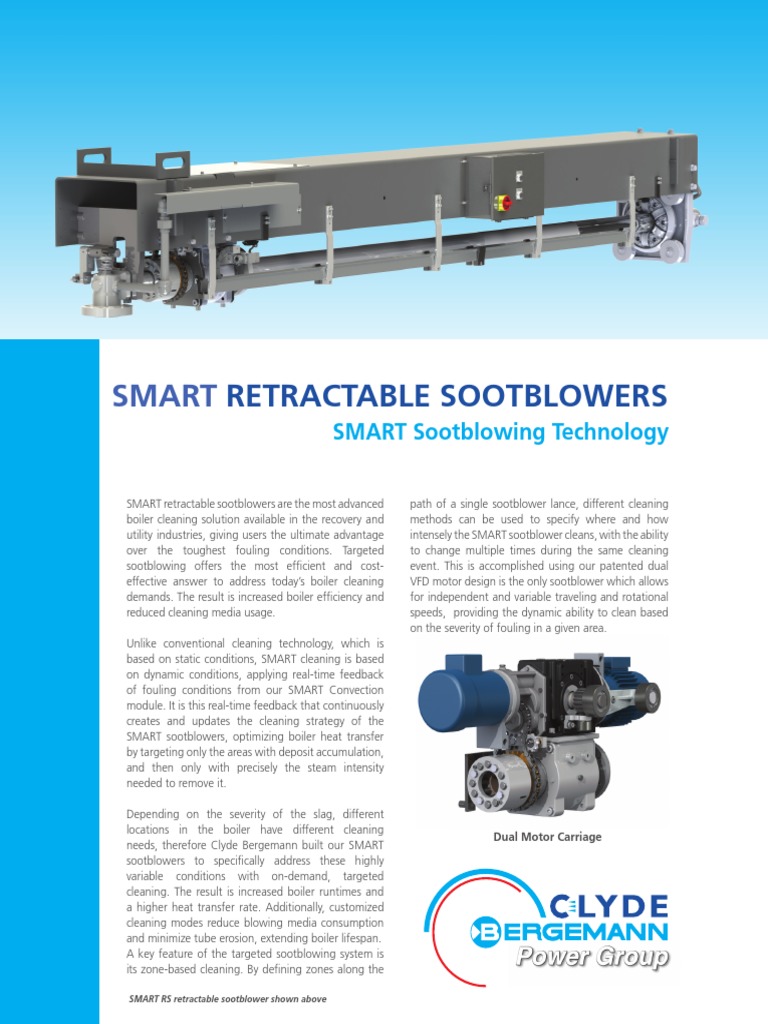 SMART Retractable Sootblowers | PDF | Vacuum Tube | Boiler
