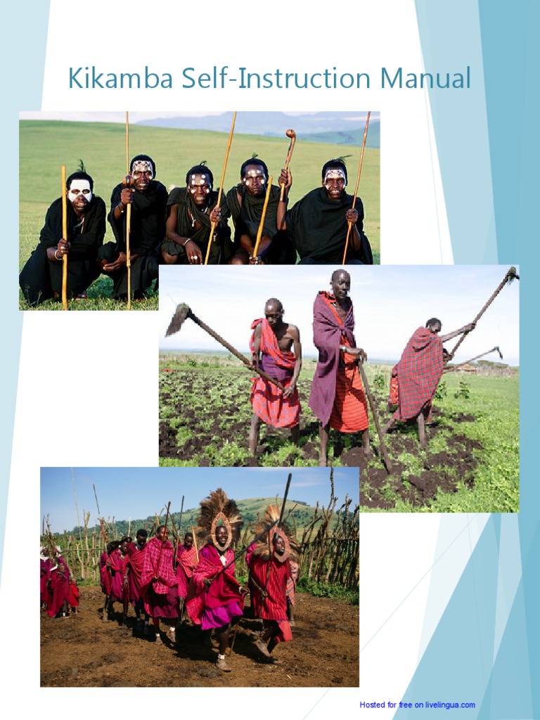 Kikamba Manual | Download Free PDF | Adjective | Grammatical Number