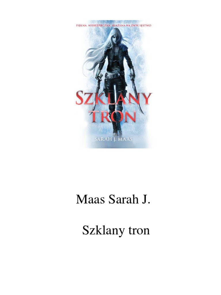 Sarah J. Maas - Szklany Tron PDF | PDF