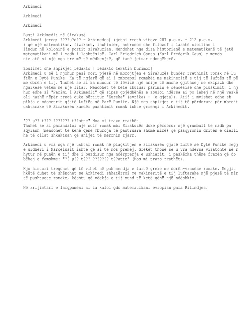 Arkimedi | PDF