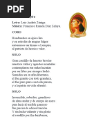 Canción Folclórica Pitero | PDF