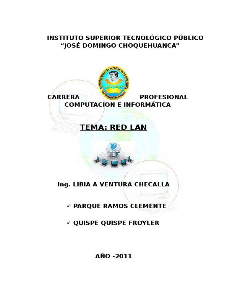 Implementación de Red LAN en Escuela | PDF | Red de área local | Red de ...