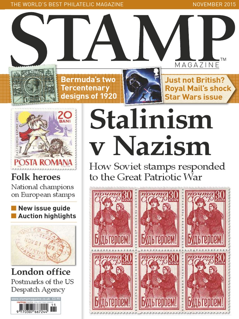 Stamp Magazine - November 2015 | PDF | Darth Vader | Luke Skywalker