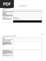 Project Handover Form | PDF