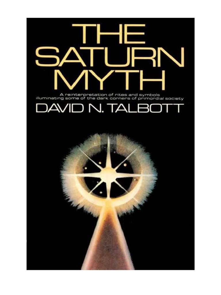 The Saturn Myth David N Talbott 1980 | PDF | Osiris | Genesis Creation ...