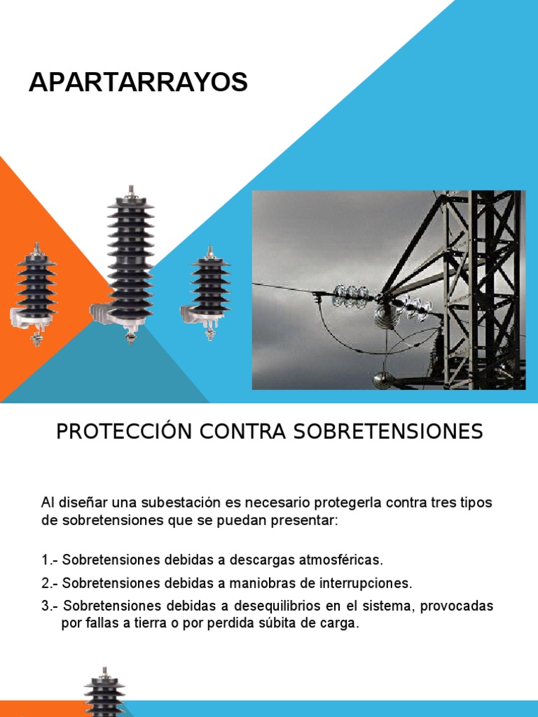 Apartarrayos | PDF | Corriente eléctrica | voltaje