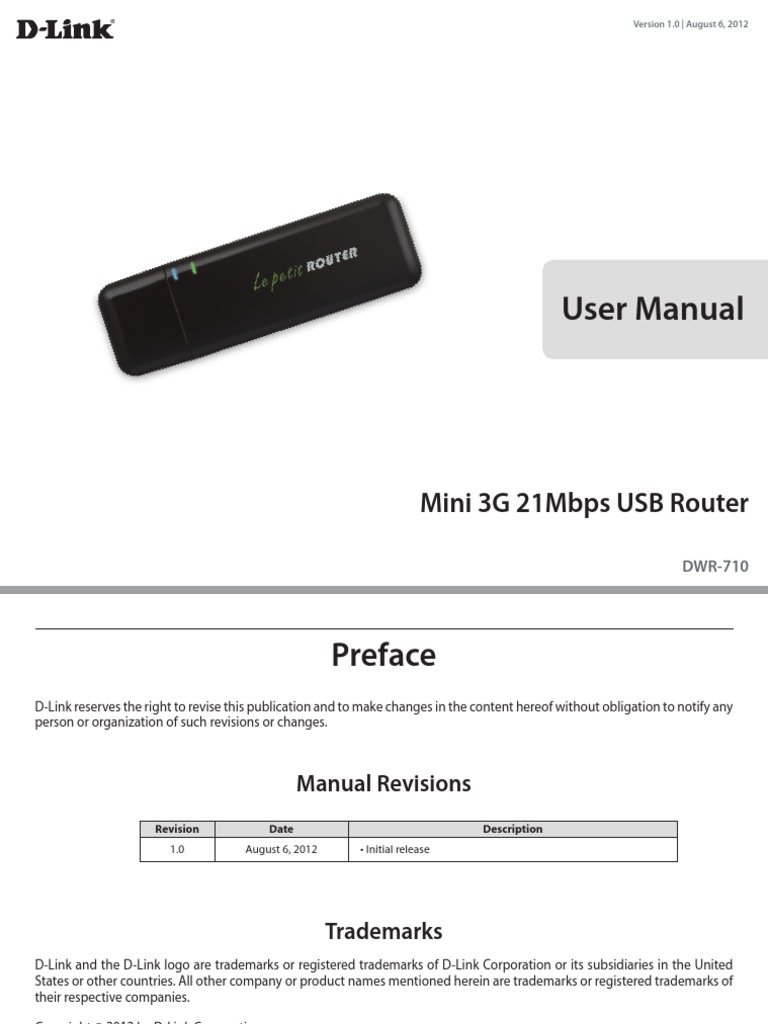 D-LINK Setup Manual | PDF | Wireless Lan | Computer Network