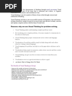 Reverse Thinking | PDF | Thought | Goal