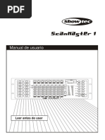MANUAL DMX SERIE 512 Español | PDF | Tecnología de medios | Informática