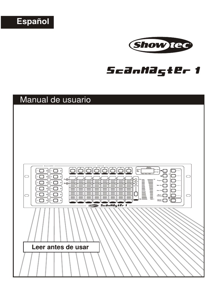 Manual DMX 192: Guía de Uso y Programación | PDF | Tecnología digital ...