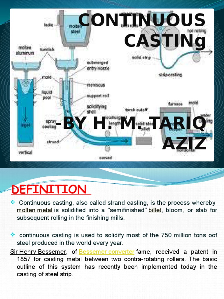 Continuous Casting | PDF | Casting (Metalworking) | Building Engineering