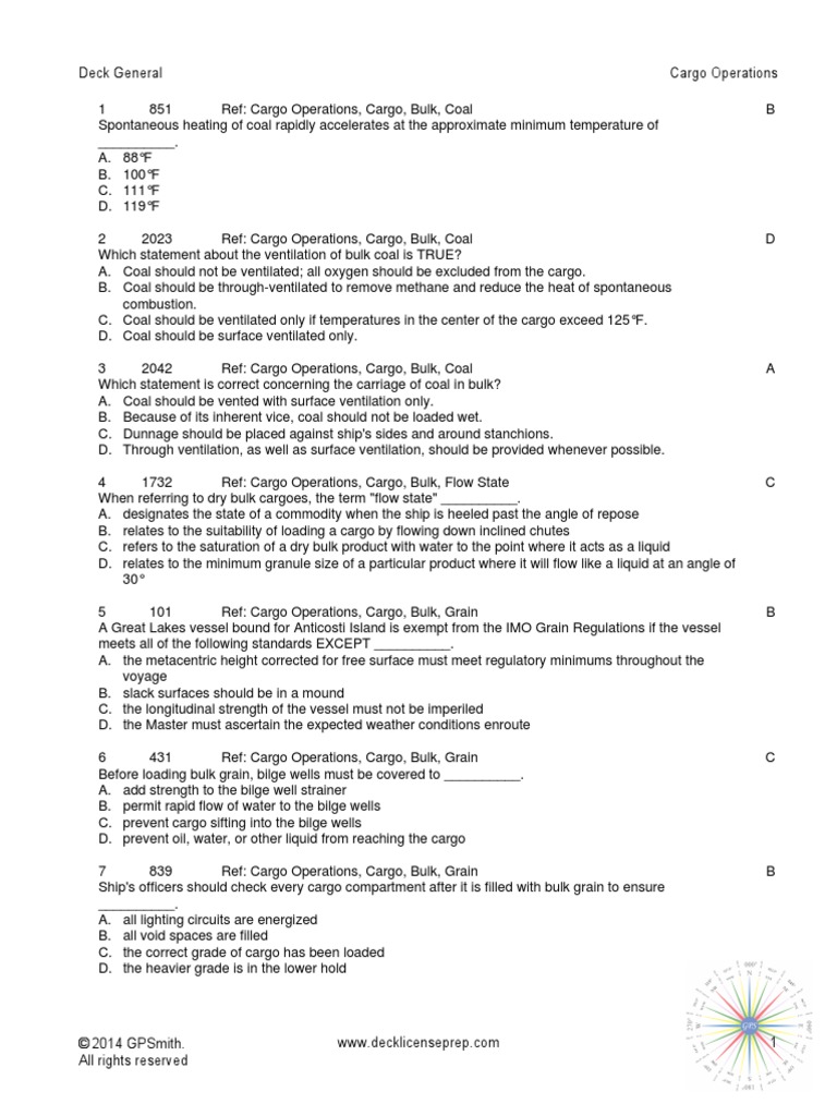 DG Cargo General Questions | Download Free PDF | Containerization | Tonnage